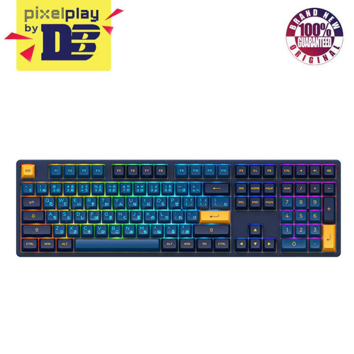 Akko 3098 Macaw Hiragana Version RGB Full Size Hot-Swappable Mechanical ...