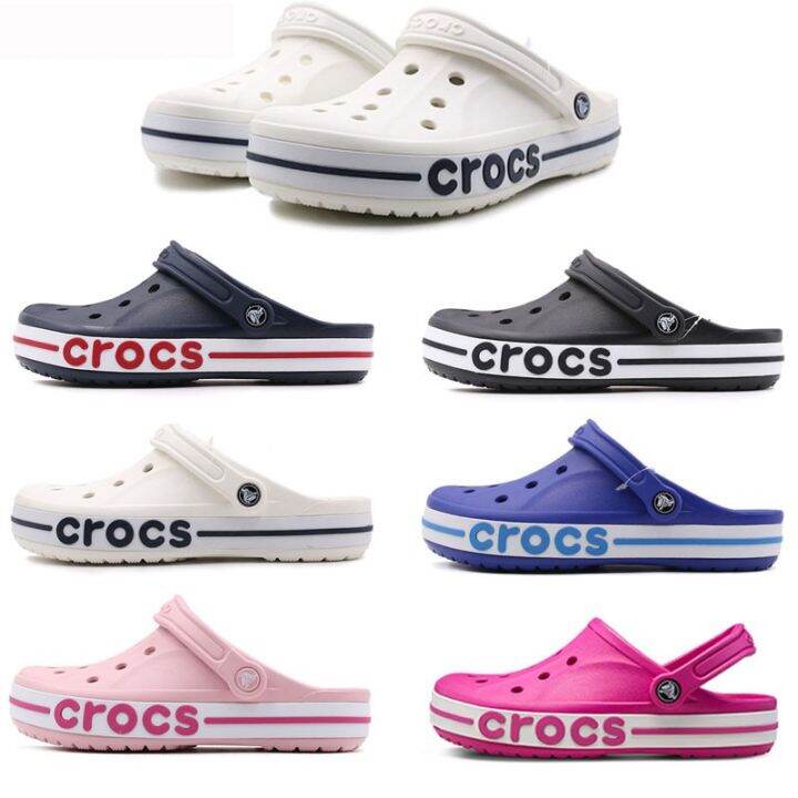 Croc Sandal Pria dan Wanita Anti Air Crocs Bayaband Clog Baya Band Clog ...