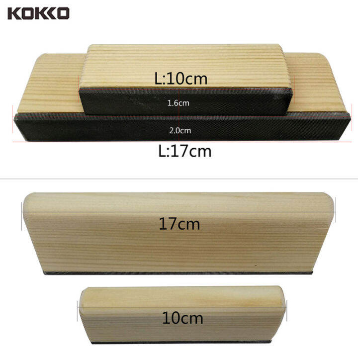 READY! KOKKO Guitartechs Fret Neck Leveling Sanding File Luthier Tool ...