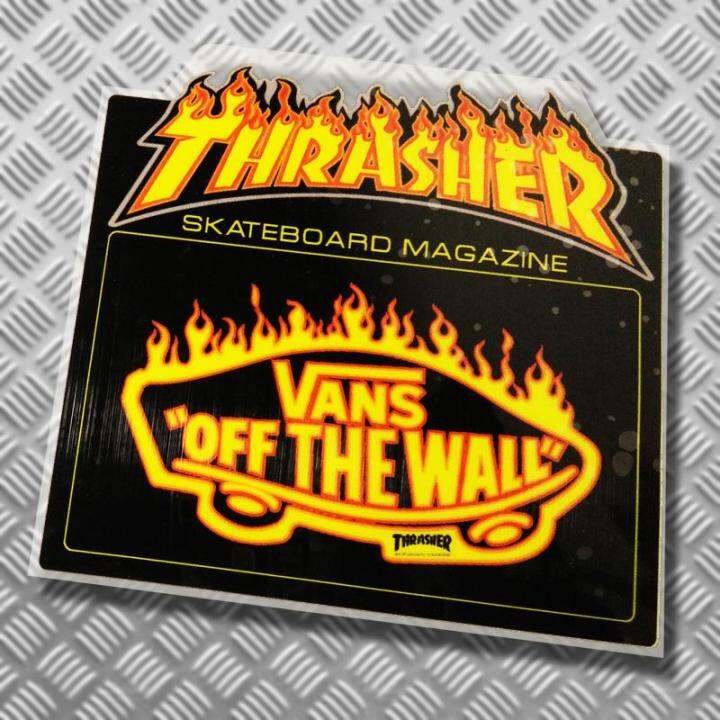 Thrashing Fire Car decorative streetwear JDM road tax decal | Lazada