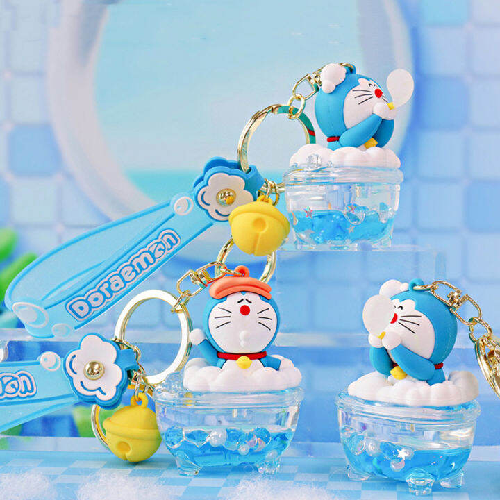 Original Cartoon Anime Doraemon Keychain Cute Doraemon camera Doll Car ...
