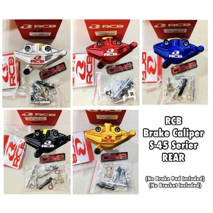 【factory outlet】 RCB Brake Caliper S-45 Series Universal REAR ONLY NO ...