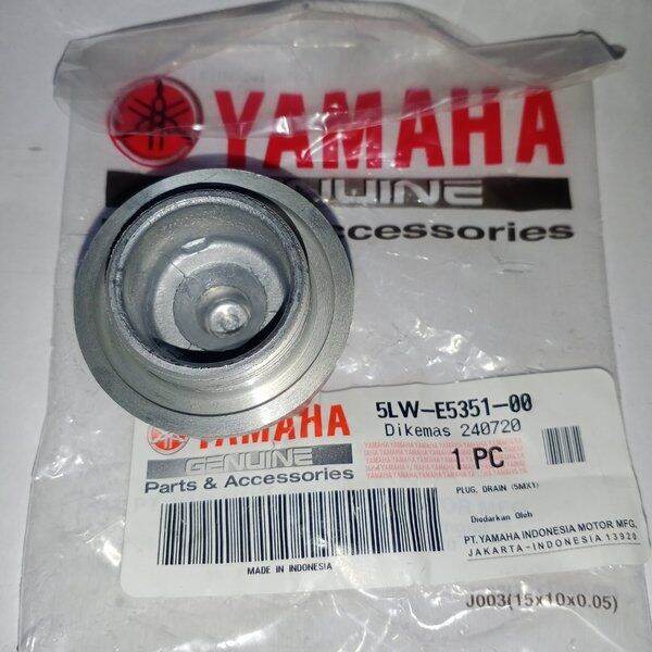 ORIGINAL YAMAHA DRAIN PLUG FOR MIO SPORTY / NOUVO 2D51 / NOUVO Z / MIO SOUL 115 CARB / FINO CARB ...