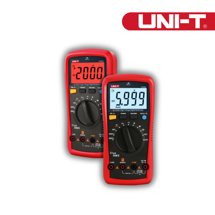 UNI-T UT892 2000V High Voltage Digital Multimeter - 1 Year Warranty ...