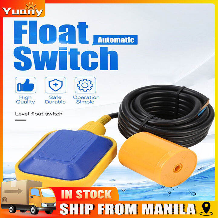 【Manila 24 hours delivery】 Float Switch Water Level Controller Liquid Fluid Water Level ...