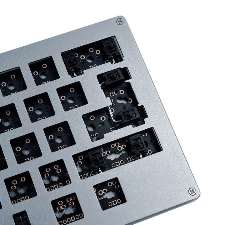 HHKB-Style QMK VIA Programmable Underglow RGB Aluminium CNC Case Plate ...