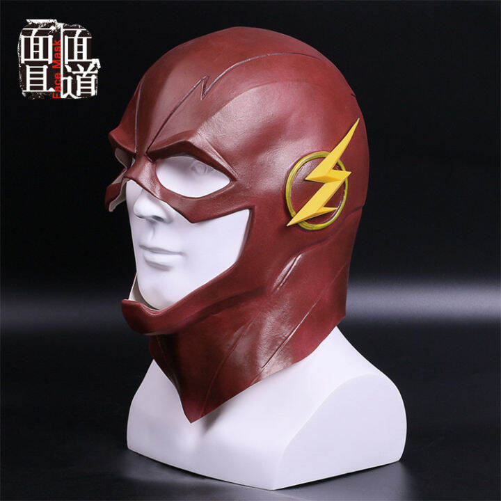 FLASH mask zoom headgear helmet full face Halloween cos show live props ...