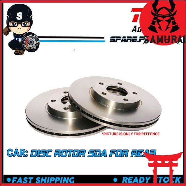 TRW DISC ROTOR REAR HONDA CIVIC SNA FD ACCORD SDA | Lazada
