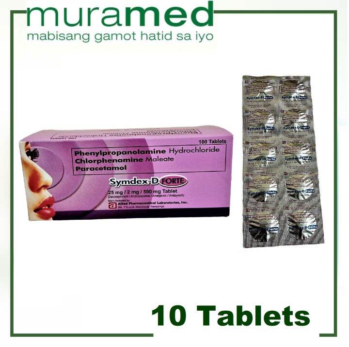 Symdex-D FORTE Tablet 10's | Lazada PH