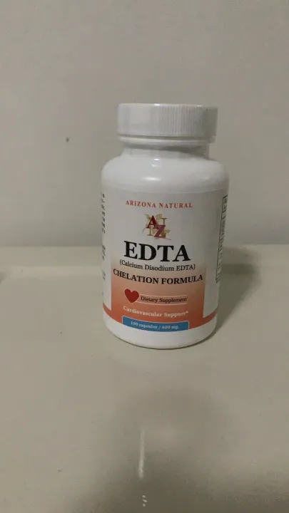 Direct Mail Arizona Natural - EDTA Chelating Agent 600mg 100 Capsules ...
