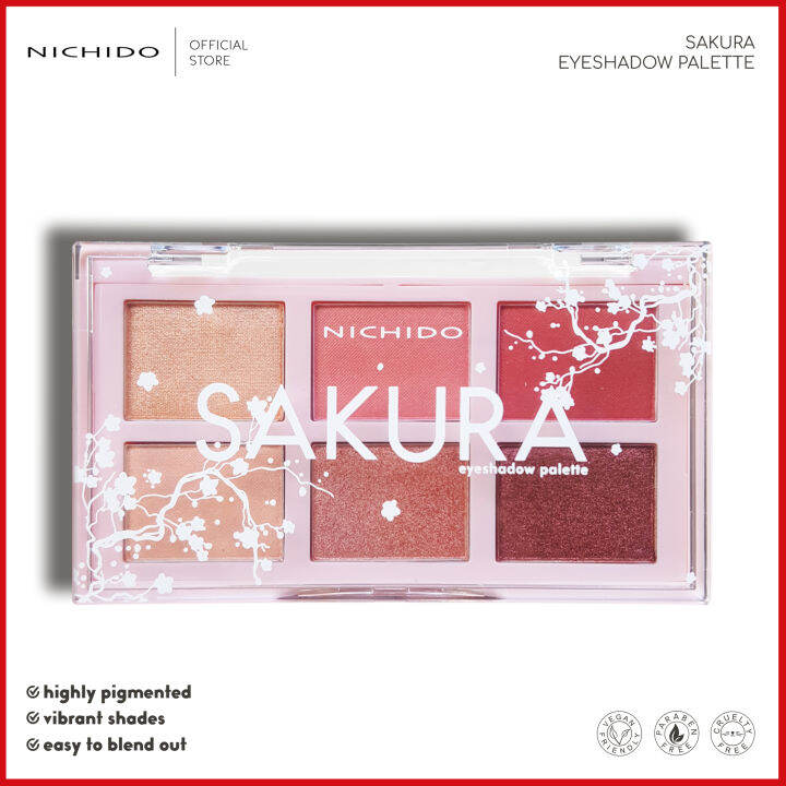 NICHIDO Sakura Eyeshadow Palette (NEW) | Lazada PH
