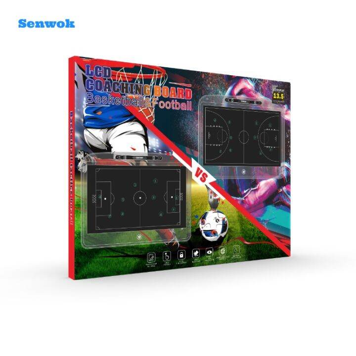 2022Electronic Tactical Drawing Board Basketball LCD Coaching Tactic ...