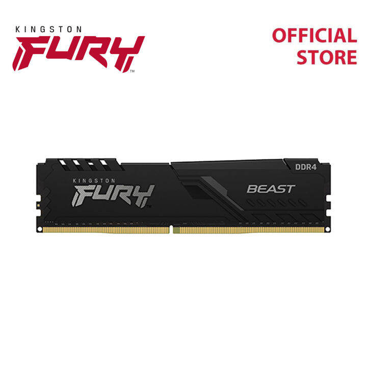 Kingston FURY Beast DDR4 16GB/32GB Single/Kit DRAM 16Gbit Gaming ...