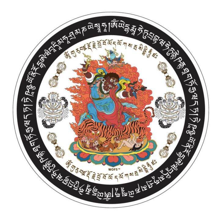 vjnk.ph Feng Shui SCORPION DORJE DROLLO WINDOW/HOME STICKERn2S | Lazada PH