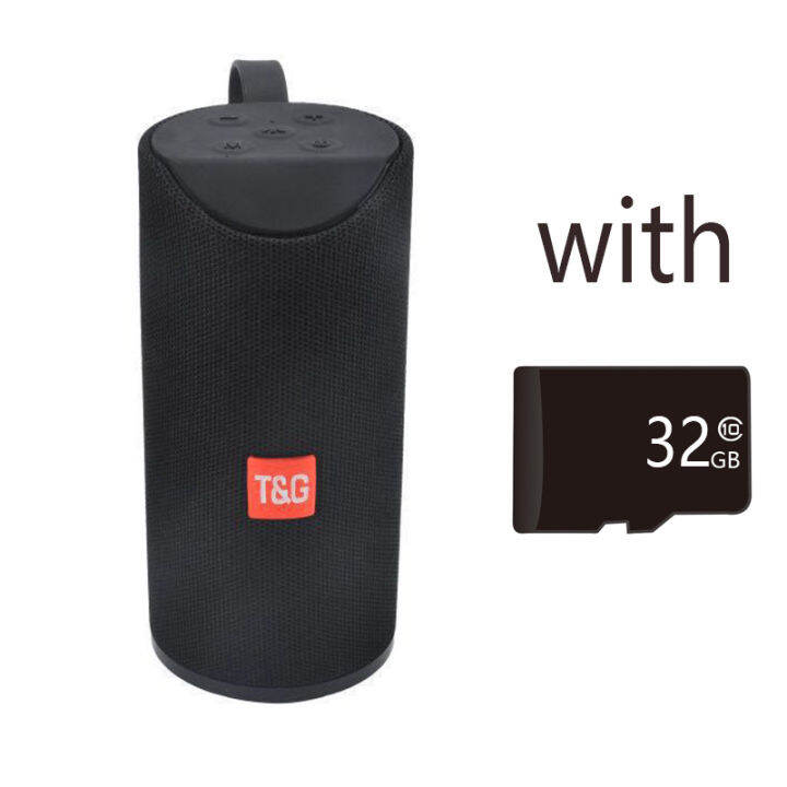 TG Bluetooth Speaker Portable Outdoor Loudspeaker Wireless Mini Column 3D 10W Stereo Music ...