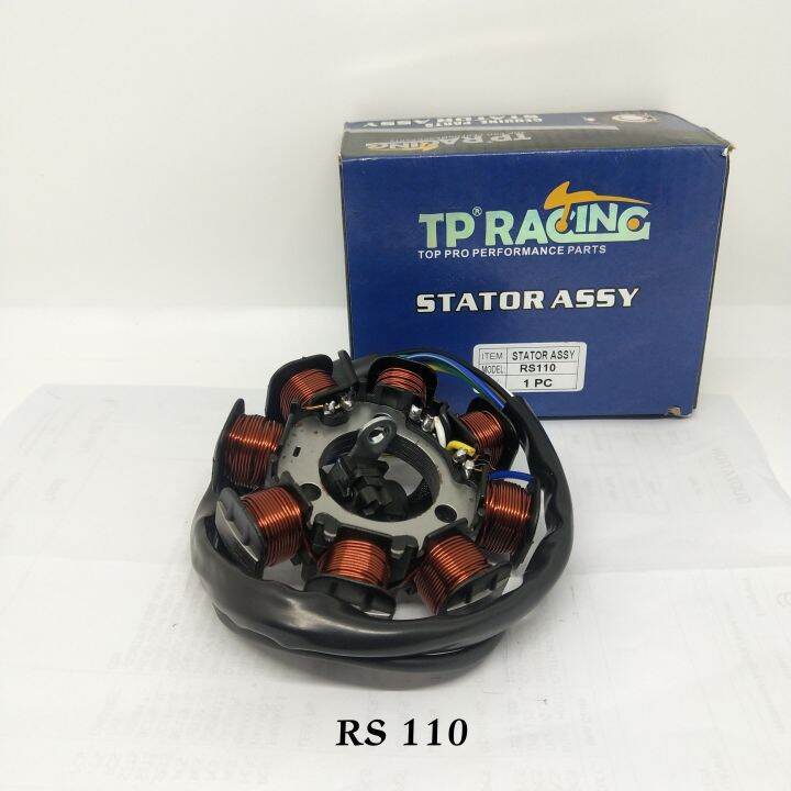 RS 110 MAGNETO STATOR COIL ASSEMBLY TP RACING BRAND | Lazada PH
