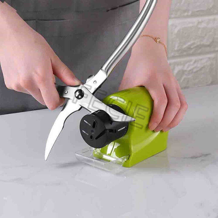 Multifunction Electric Knife Sharpener มีดลับหินไฟฟ้าอเนกประสงค์ มีดลับ ...