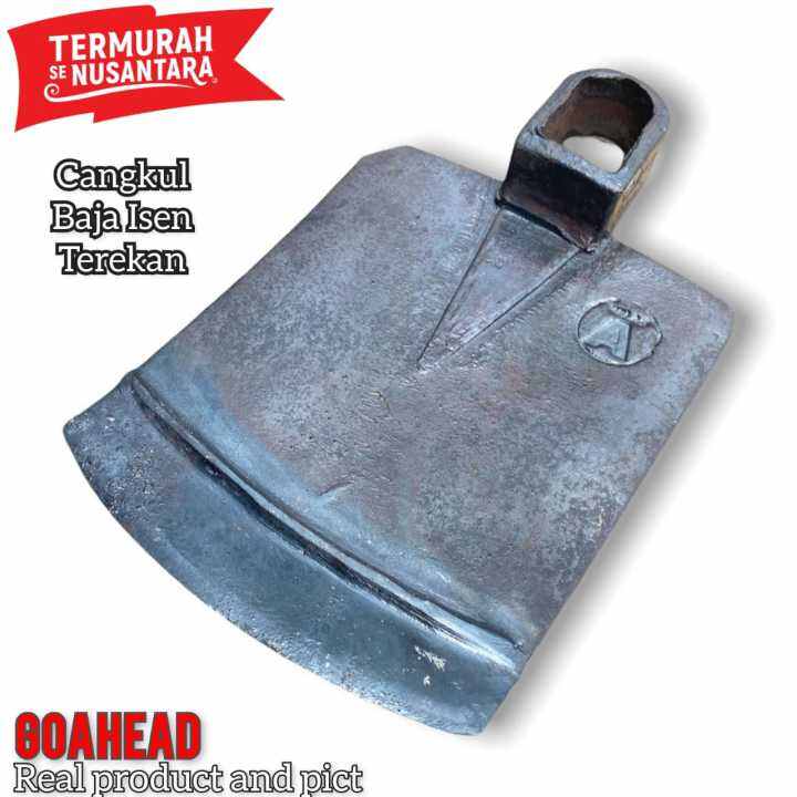 TEBAL Cangkul Barong Baja Isen Model Terekan Sepuh Oli - Cangkul Anti ...