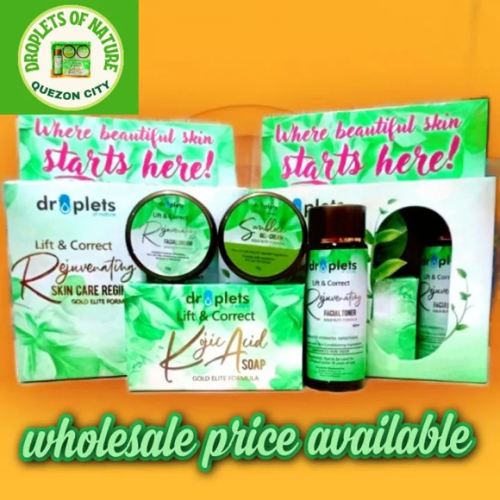 Droplets Rejuvenating Set ( packaging) FDA APPROVED | Lazada PH