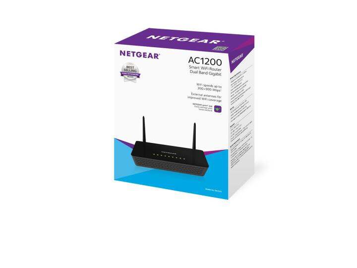 Netgear AC1200 Smart WiFi Router 802.11ac Dual Band Gigabit R6220 ...