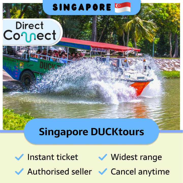 [PROMO TIKET READY] Singapore DUCKtours Land Water Duck Tour Boat Ride ...