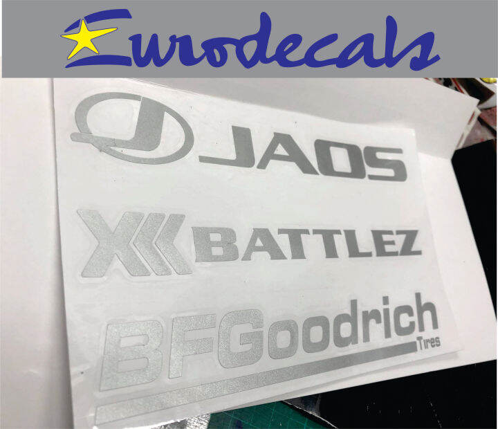 Eurodecals JAOS Cut Out Sticker | Lazada PH