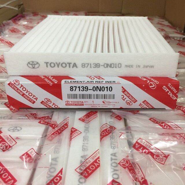 Lọc gió điều hòa Toyota Innova 01-15, Fortuner 01-15, Vios,Altis ,Camry ...