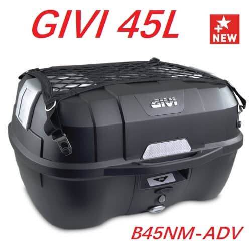 GIVI CENTER} GIVI Box B45NM / B45NM-ADV Atlas Series 45Liter Monolock Top Case For All Rack With ...