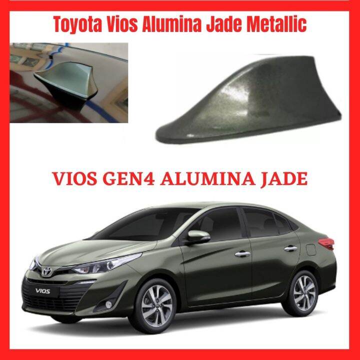 MG Toyota Vios Alumina Jade Metallic Universal Functional Shark Fin ...