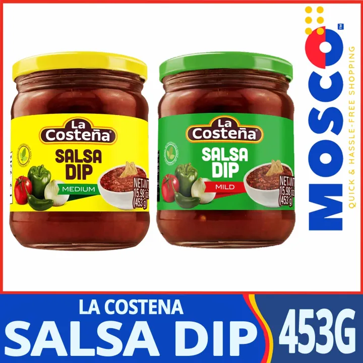 La Costena Dip Salsa Mild 453g & Medium 453g | Lazada PH