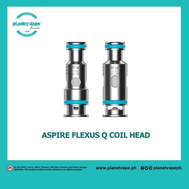 Aspire Flexus Q Coil Head 0.6 and 1.0 Ohms | Lazada PH