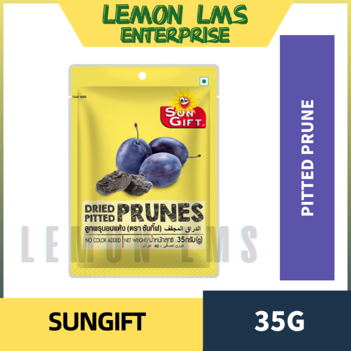 Sungift Dried Pitted Prunes 35g | Lazada