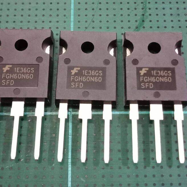 FGH60N60SFD IGBT 60A 600Vนิยมใช้กับตู้เชื่อม (ขายแพ็ค 1ตัวและแพ็ค10ตัว ...