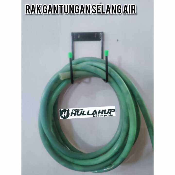 Rak Gantungan Selang Air/RAK GANTUNG SELANG BESI MINIMALIS TEMPEL ...