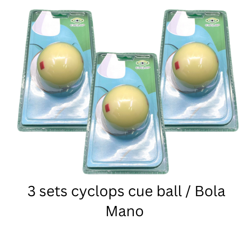 3 Sets Cyclops Cue Ball / Pato ng Bilyaran / Billiard Accessories ...