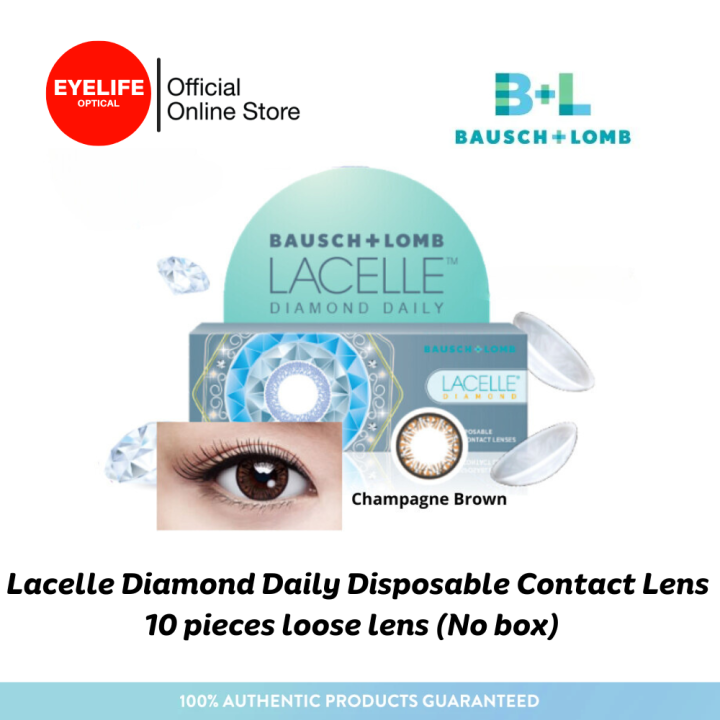 Bausch & Lomb Lacelle Diamond Daily Color Contact Lens (10pcs/Loose ...