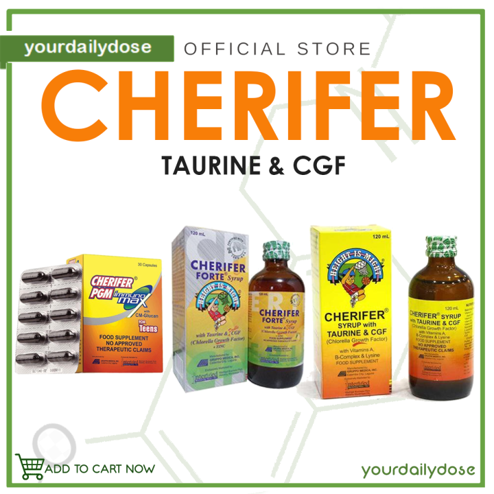 CHERIFER WITH TAURINE & CGF | Lazada PH