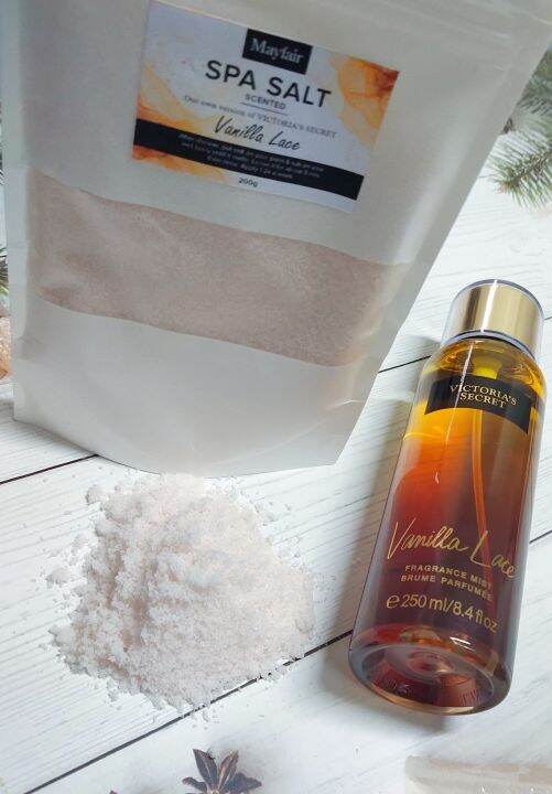 Mayfair Spa Salt Body Scrub Victoria Secret Inspired Scent ( Vanilla ...