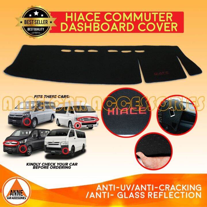 Dashboard Cover for Toyota Hiace Commuter 2005 - 2018 Year Model Dash ...