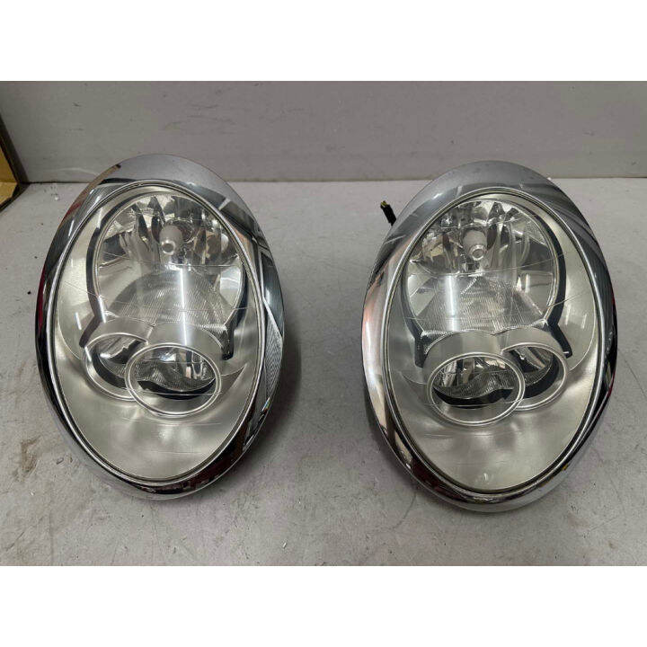 ORIGINAL Mini Cooper NFL Facelift R50 R52 R53 Front Head Lights Lamps ...