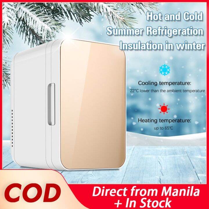 8L Mini Car Refrigerator Portable Storage Refrigerator Cosmetic with ...