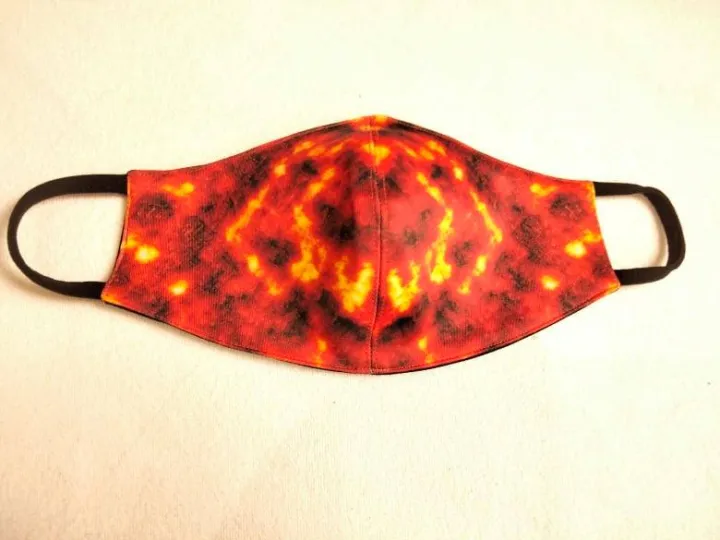 Lava Mask design (Adult), Full Sublimation Printed, High Quality ...