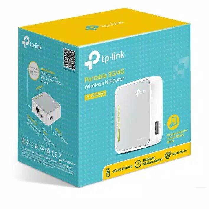 Wireless N Router Wifi Support Modem TP-LINK TL-MR3020 TPLink Modem ...