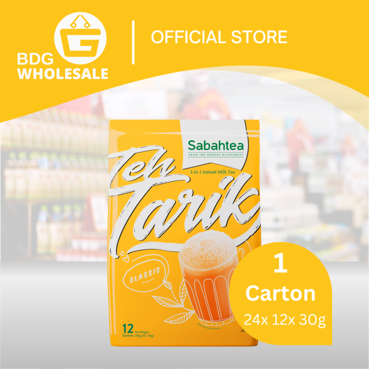 Sabah Tea 3in1 Milk Tea Classic 12 x 30g | Lazada