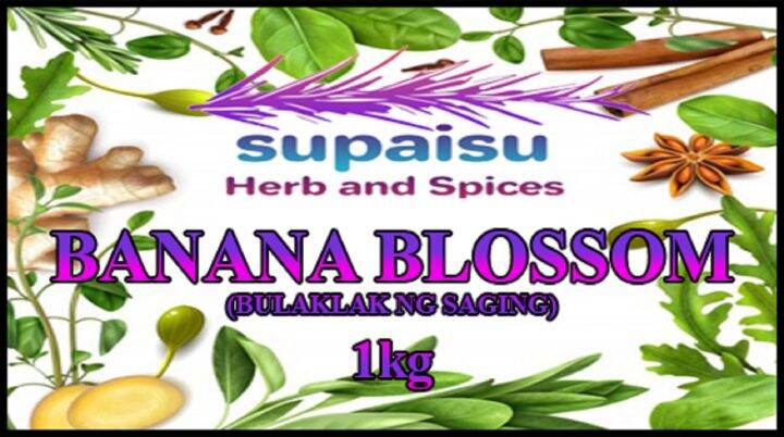 Bulaklak ng Saging / Banana Blossom - 1kg | Lazada PH