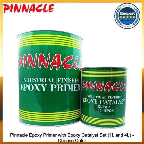 Pinnacle Epoxy Primer with Epoxy Catalyst Set 1L / 4L - Choose Color ...
