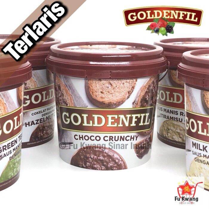 Goldenfil Crunchy Spread Selai Olesan Renyah 1 kg - Milk | Lazada Indonesia