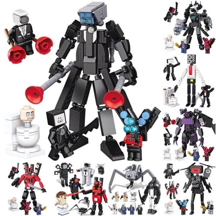 JOY Speakerman Titan Speakerman Building Blocks Toy Titan TV Man ...
