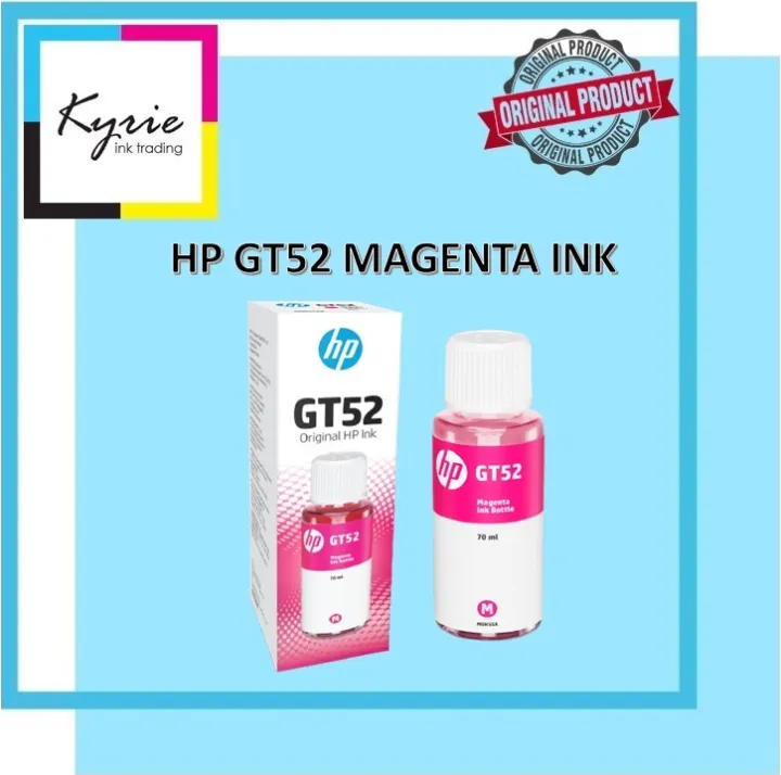 HP GT52 Magenta Original Ink Bottle M0H55AA | Lazada PH