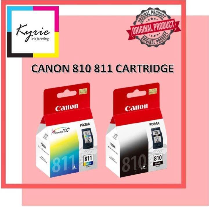 Canon 810 PG-810 and 811 CL-811 Original Ink Cartridge Combo Bundle ...